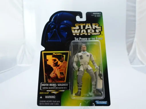 Star Wars The Power of the Force 3,75" Hoth Rebel Soldier with Survival ...