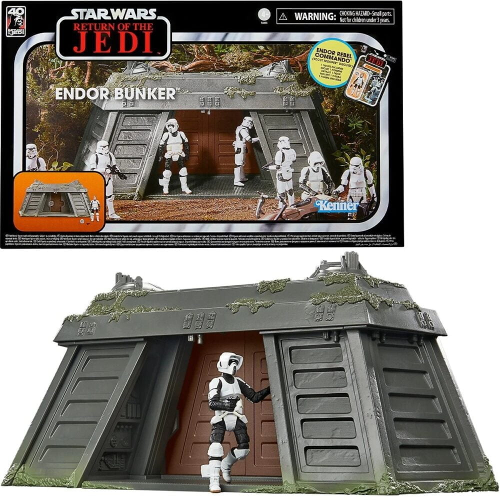 Star Wars - The Vintage Collection Playset - Episode VI Endor Bunker ...