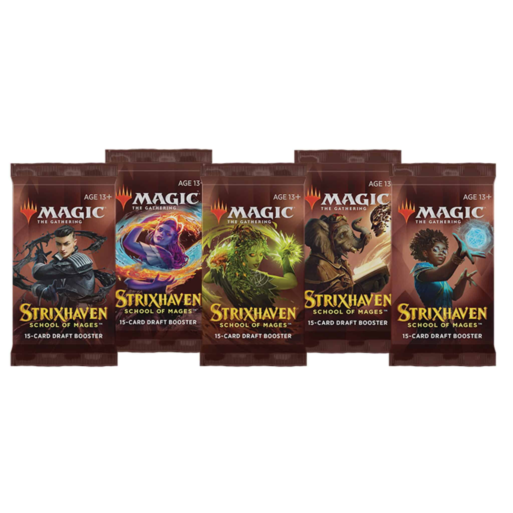 Magic the Gathering - Strixhaven School of Mages 15-Card Draft Booster ...