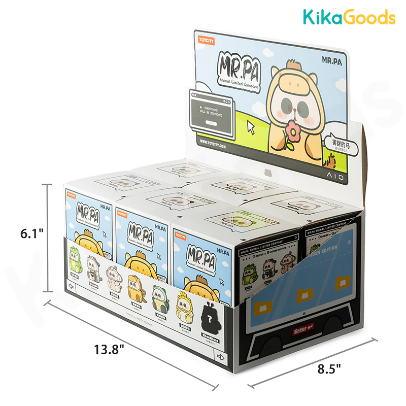 MR. PA Animal Company Plush Keychain Blind Box - KanonCon