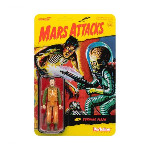 Mars Attacks ReAction Action Figure Burning Flesh 10 cm - KanonCon