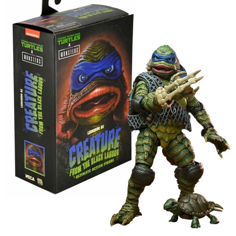 Universal Monsters x Teenage Mutant Ninja Turtles Scale Action Figure ...