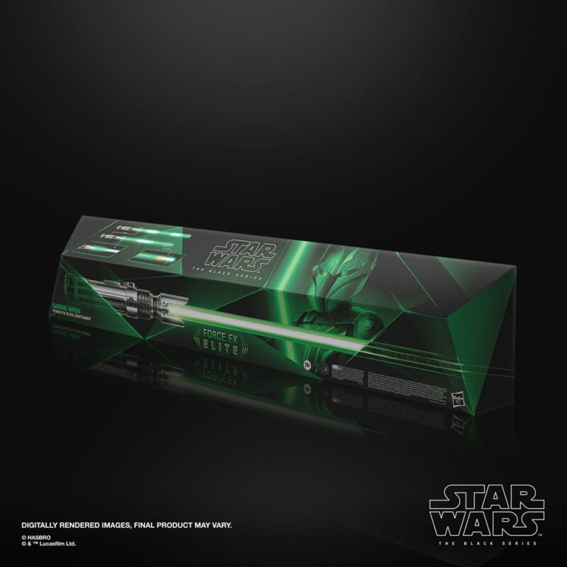 Star Wars: Ahsoka Black Series Replica Force FX Elite Lightsaber Sabine ...
